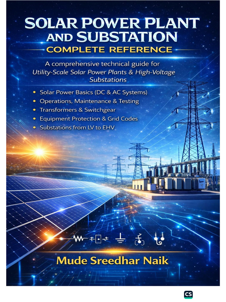 Solar Power Plant and Substation | PDF | Solar Power | Sun