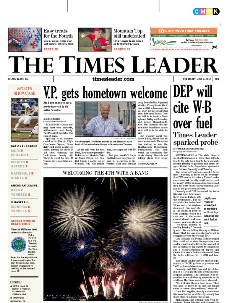 Times Leader 07-04-2012 | Download Free PDF | Wilkes Barre | Burglary