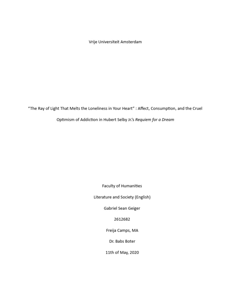 BA Thesis Gabriel Geiger Grade 10,0 | PDF | Theory | Marxism