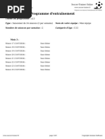 Séance U13 : Conserver et Progresser | PDF