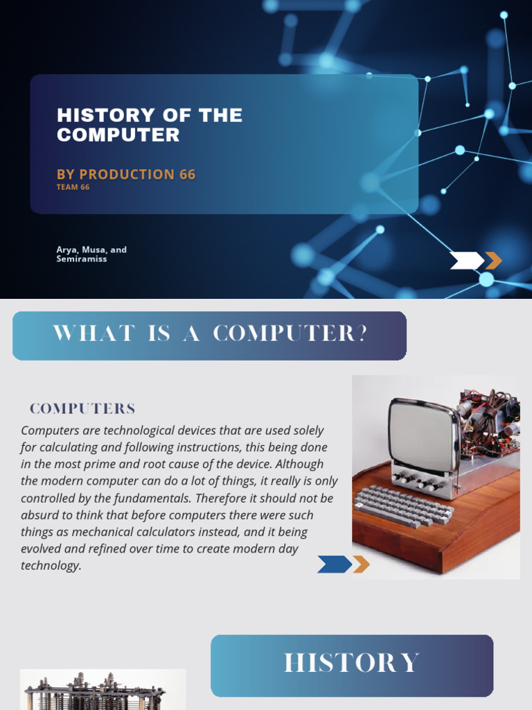 Blue Modern Technology Company Presentation | PDF | Apple Inc ...