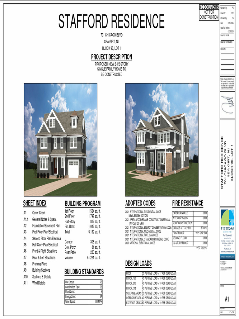 701 Chicago Building Plans | PDF | Framing (Construction) | Plaster