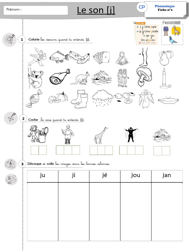 Exercices Supplementaires Son J | PDF