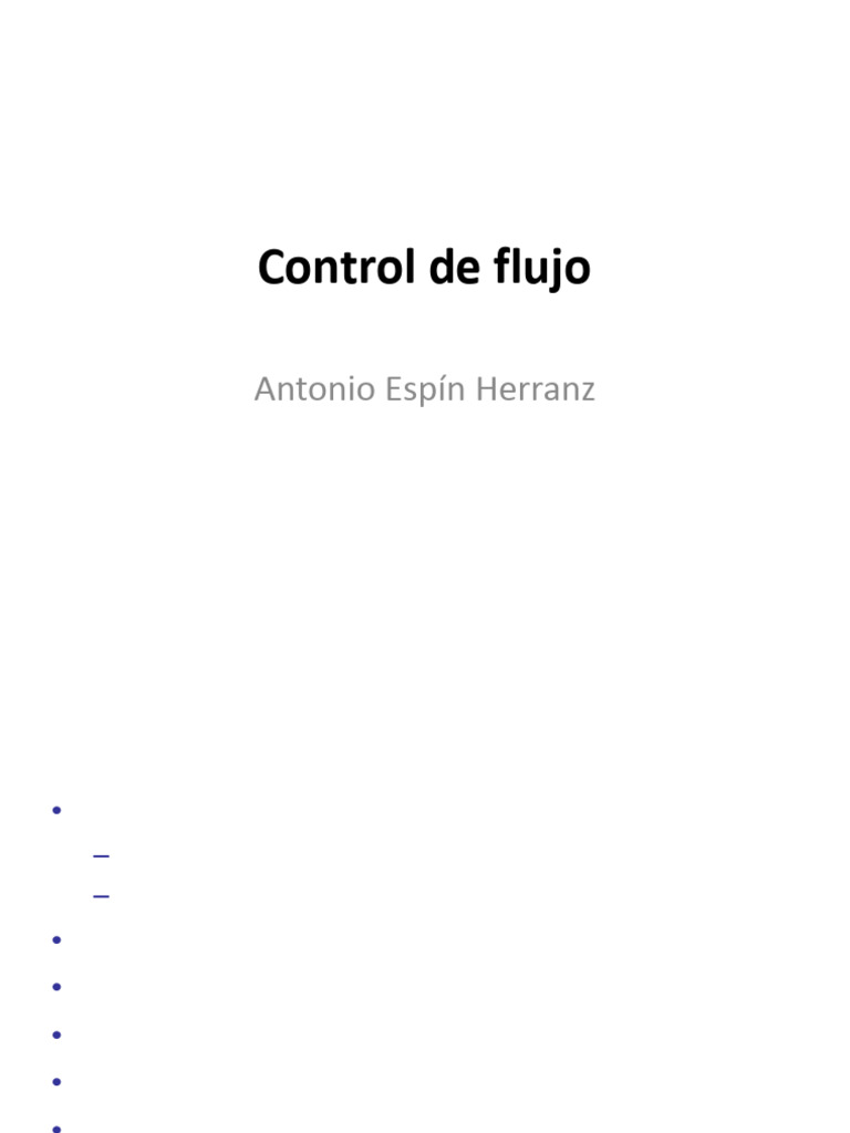 2 - Control de Flujo | PDF | Matemáticas Aplicadas | Algoritmos