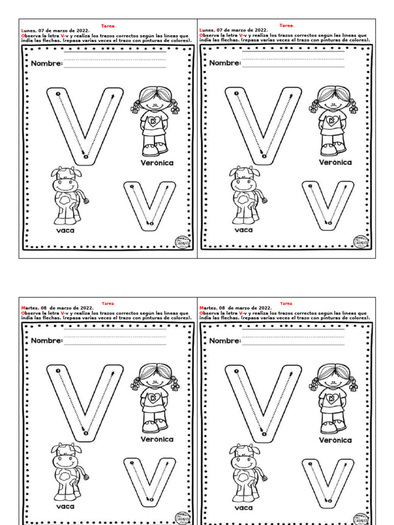 Hojas de Trabajo s4 07-11 Mar 2ºa | PDF