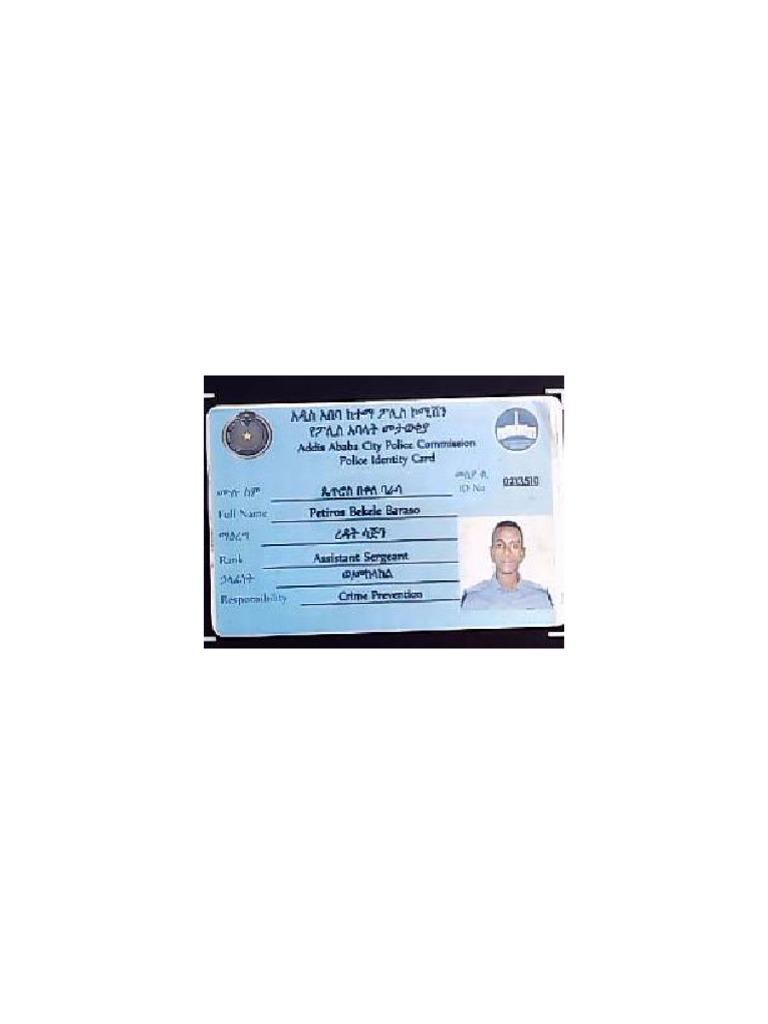 Proof of Identity | PDF