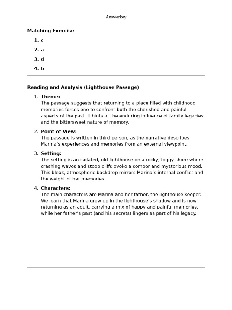 Week 10 - Day 1 - Writing Short Stories - Part 1 - Worksheet ...