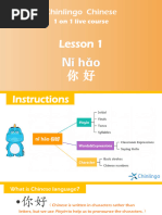 Beginner Chinese Class Notes | PDF