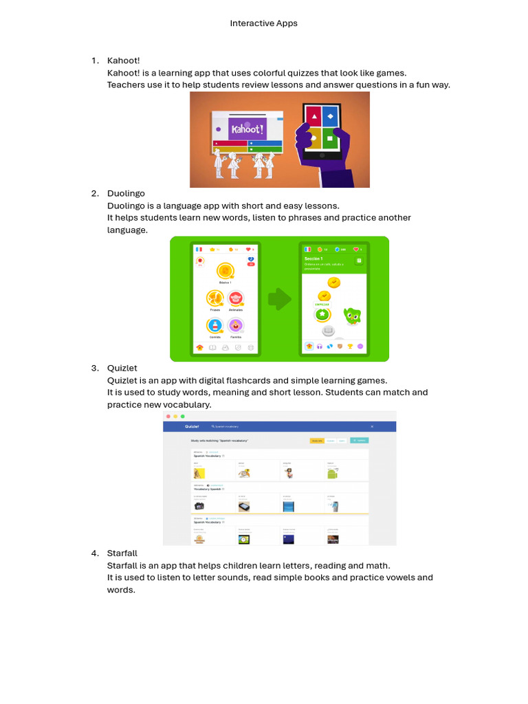 2 Interactive Apps | PDF