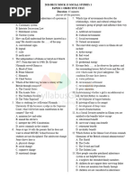 2026 BECE Mock Science Exam Paper | PDF | Ecosystem | Cell (Biology)