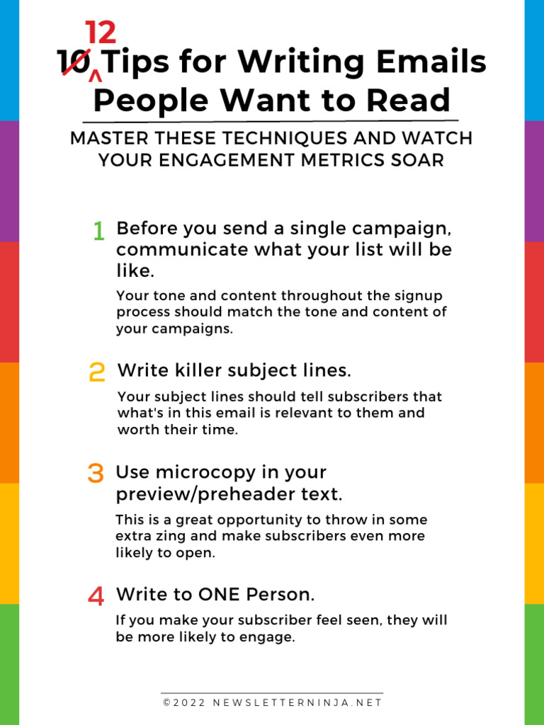10 Tips For Writing Emails People Want To Read | PDF
