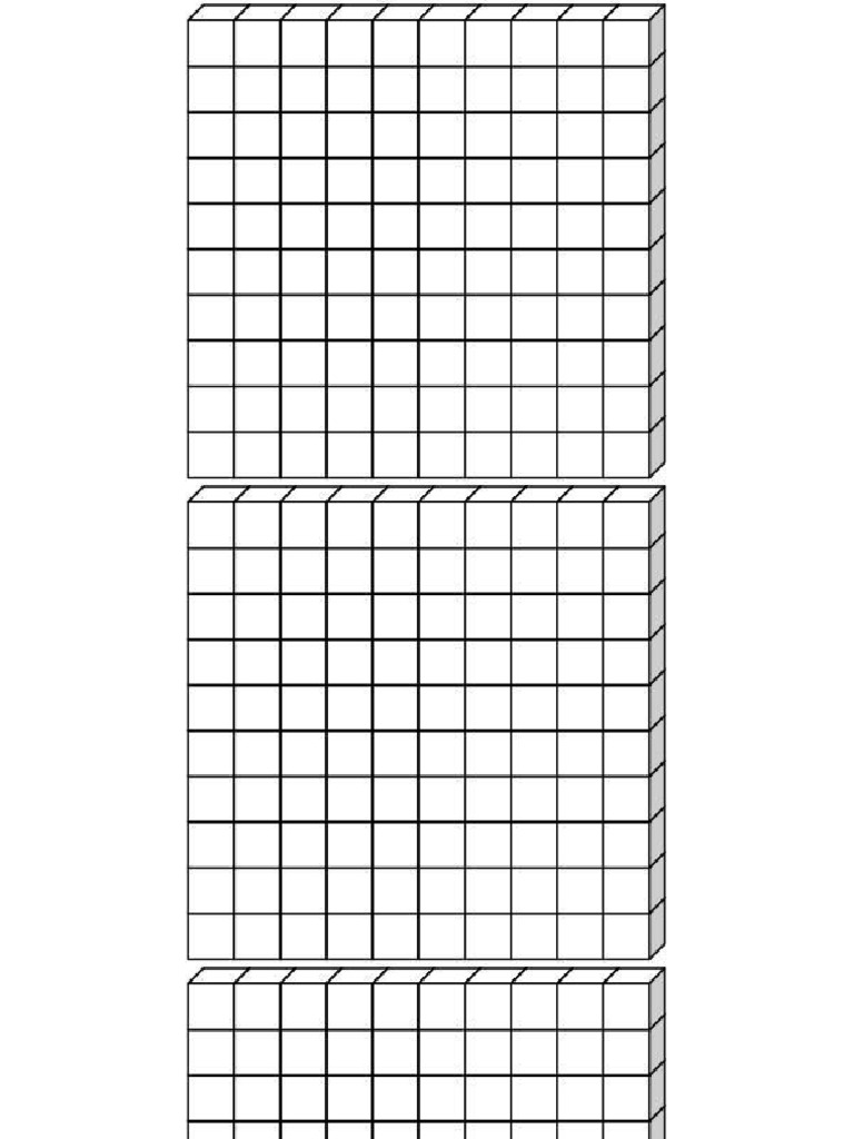 Base-Ten Manipulatives | PDF