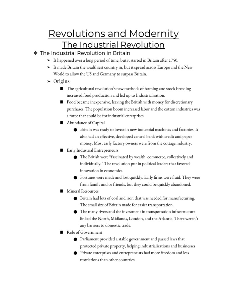 AP European History - Chapter 20 Notes | PDF | Rail Transport ...