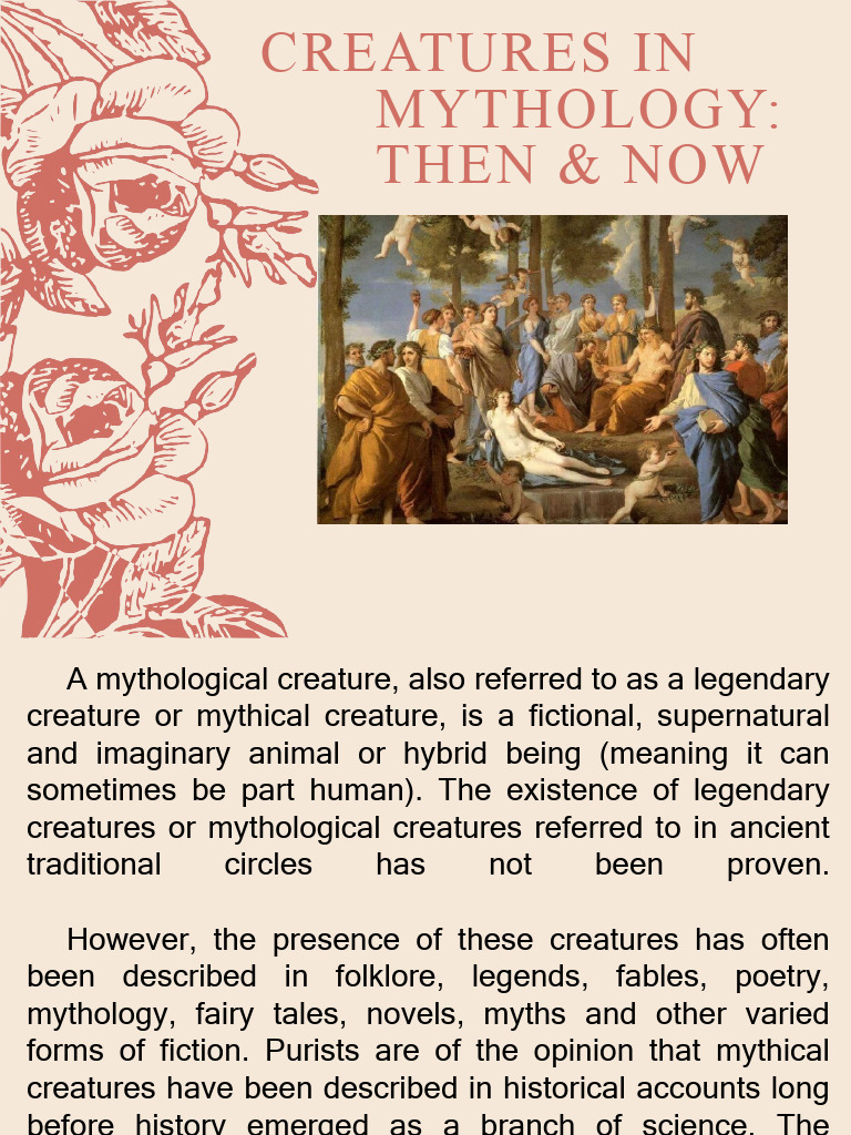 Creatures Then and Now | PDF
