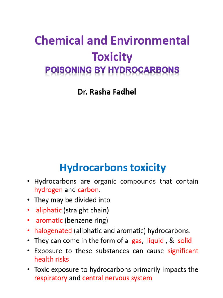 Hydrocarbons Toxicity | PDF | Benzene | Hydrocarbons