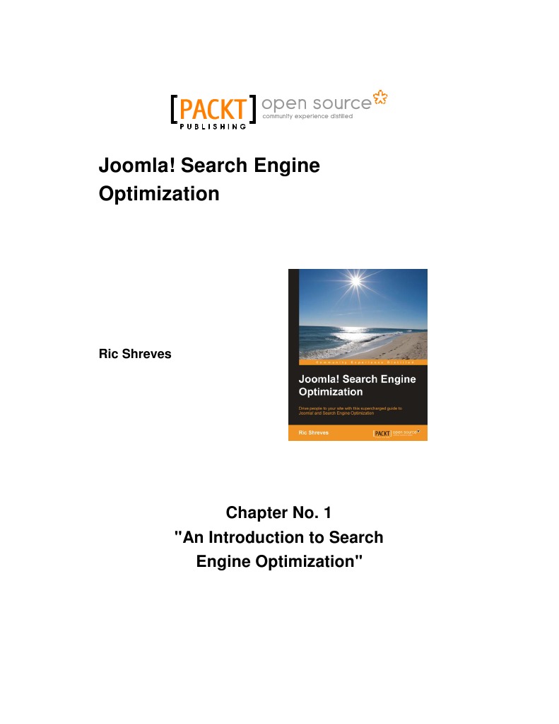 Chapter No. 1 "An Introduction To Search Engine Optimization" | PDF ...