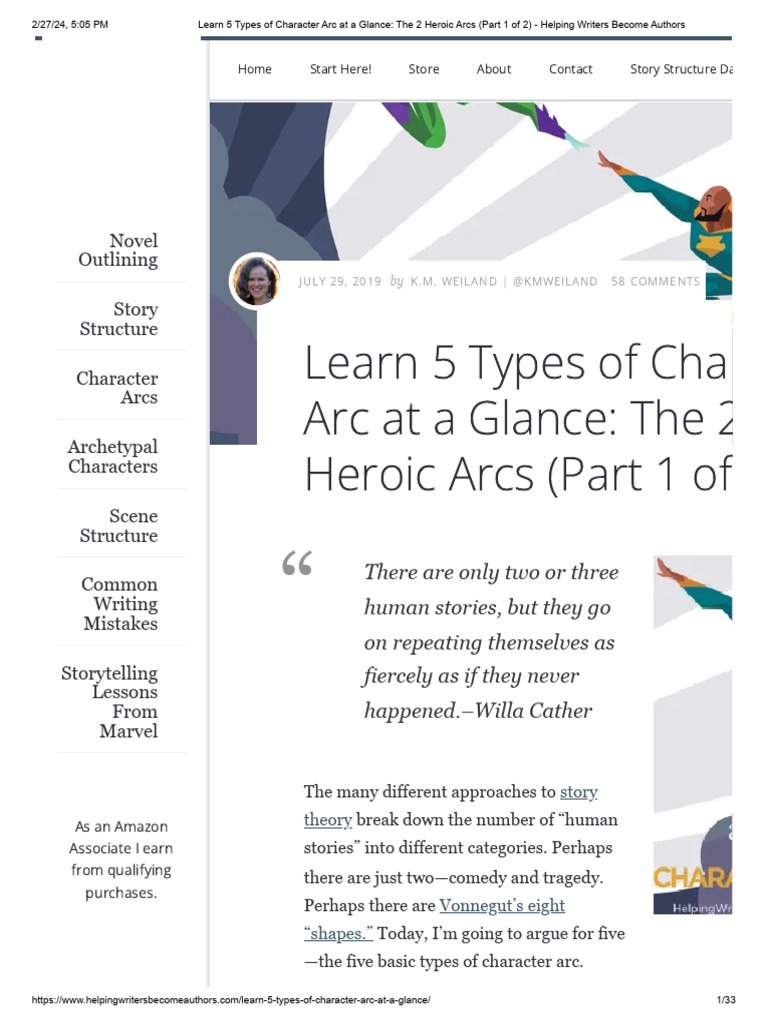 Learn+5+Types+of+Character+Arc+at+a+Glance +the+2+Heroic+Arcs+ (Part+1 ...