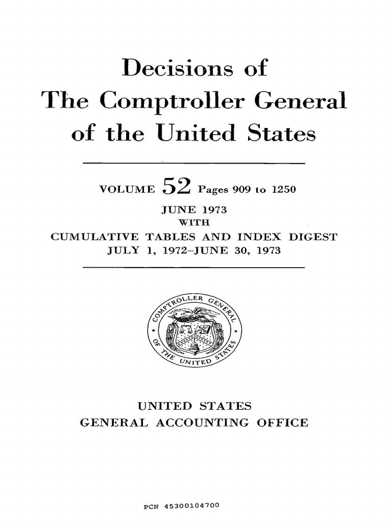 DCG Vol 52 June 1973 | PDF | Per Diem | Overtime