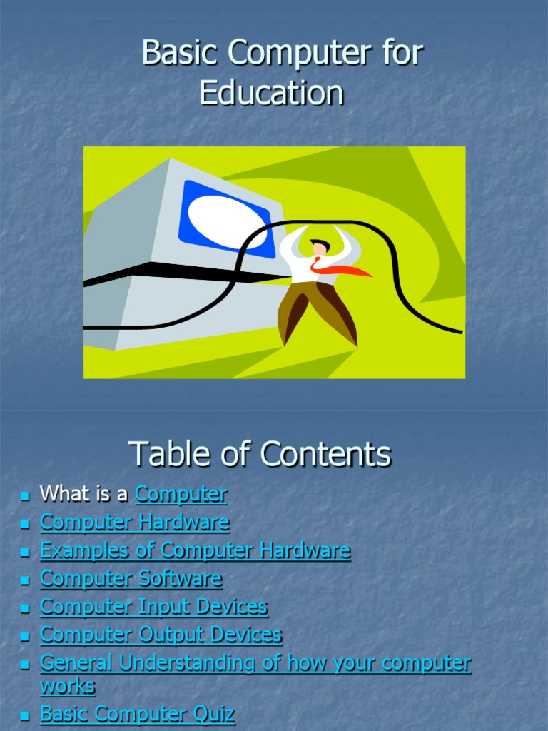 Basic Computer Review | PDF | Computer Data Storage | Personal Computers