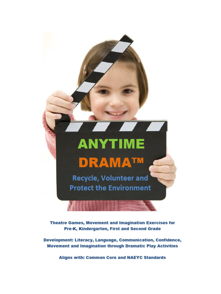 Anytime Drama - Drama, Movement, And Imagination Activities (Dedicated ...