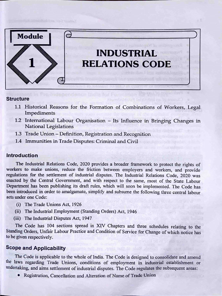 labour law M1,2 | PDF | International Labour Organization | Labour Law