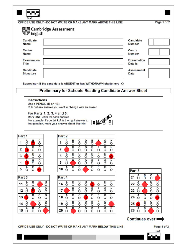 [Marking Template] Reading M03 | PDF