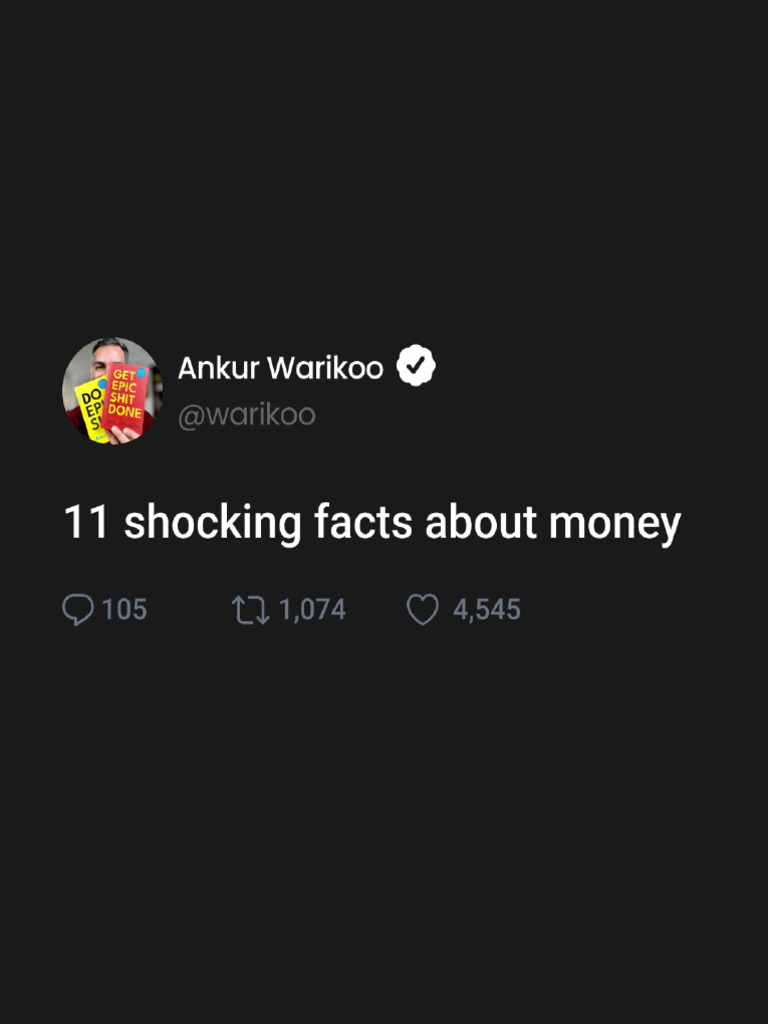 11 Shocking Facts About Money | PDF