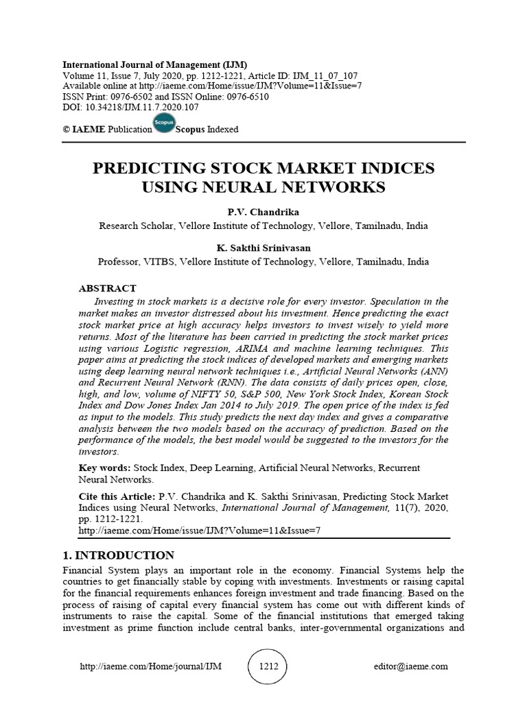 Indices Research Material | PDF | Deep Learning | Applied Mathematics