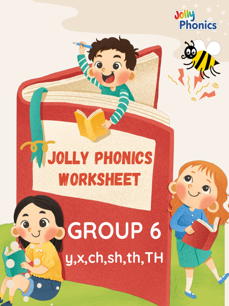 Jolly Phonics WS - GROUP 6 | PDF