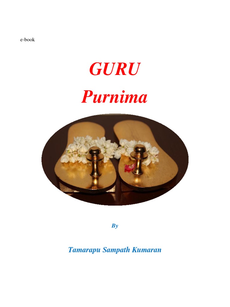 Guru Purnima | PDF | Guru | Theism