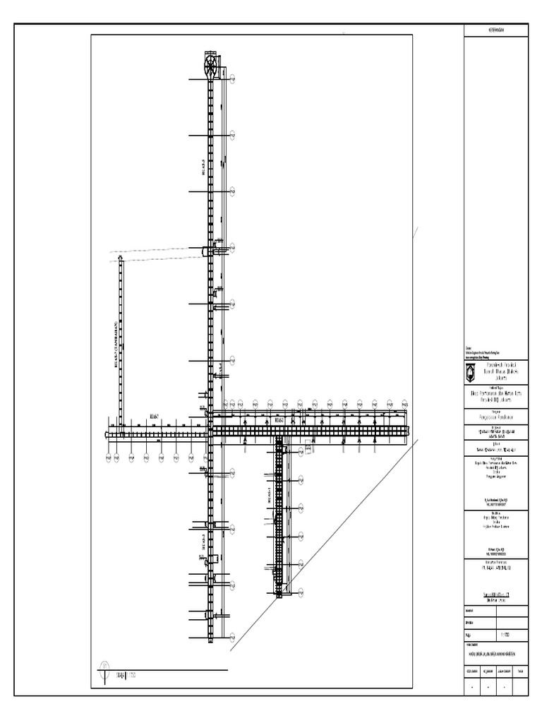 Denah Jalan Rigid Pavement Ta - Kristen | PDF
