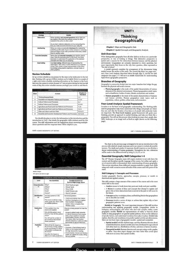 Ap Hug CH 1 | PDF