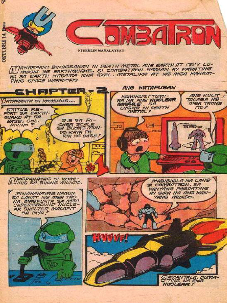 Combatron Chapter 2 | PDF