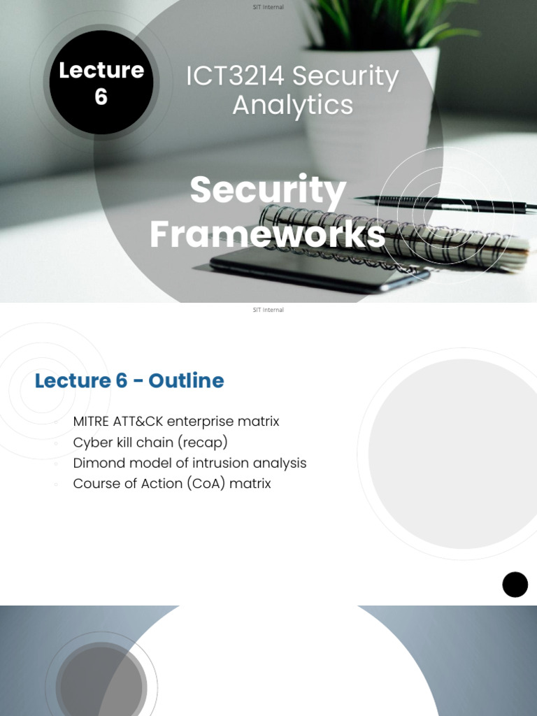Lec6 Security Frameworks | PDF | Malware | Security