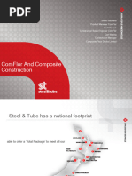 Tray-dec Composite Flooring Guide | PDF | Strength Of Materials | Concrete