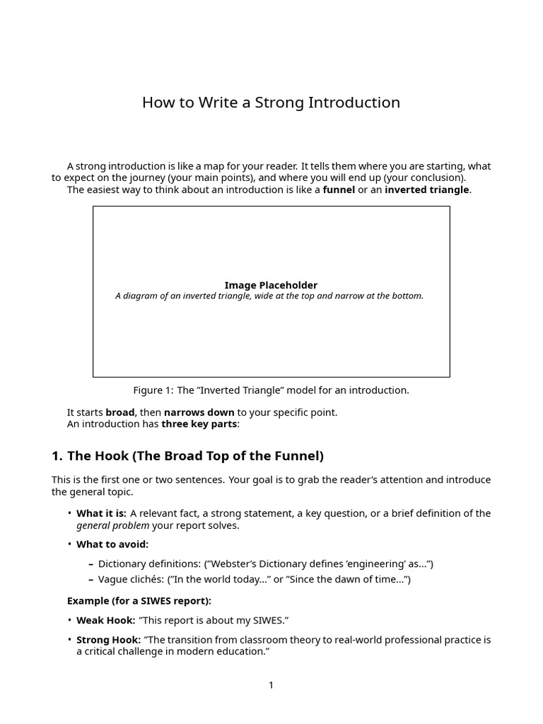 How to Write a Strong Introduction PDF Version | PDF | Cognition