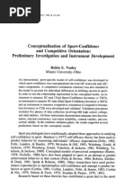 Vealey's Sports Confidence Model Explained | PDF | Metaphysics Of Mind ...