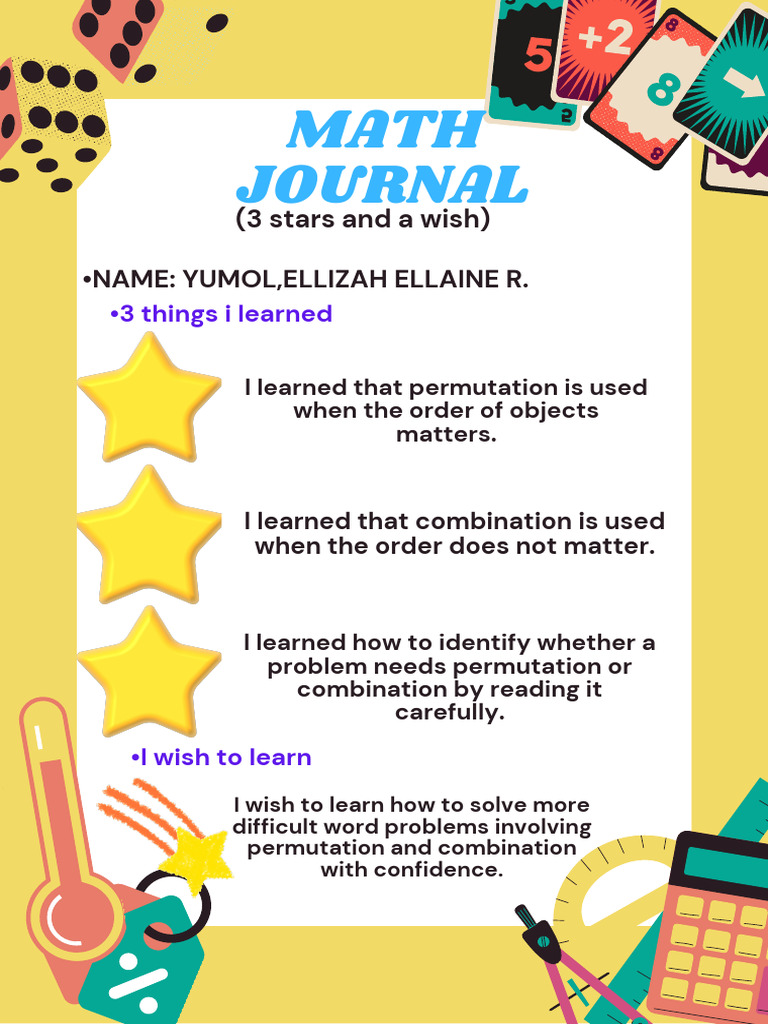 Math Journal | PDF