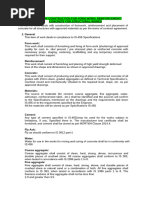 Division 3 Concrete Specifications Guide | PDF | Concrete ...
