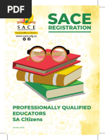 SACE Registration Requirements Overview | PDF | Identity Document | Diploma
