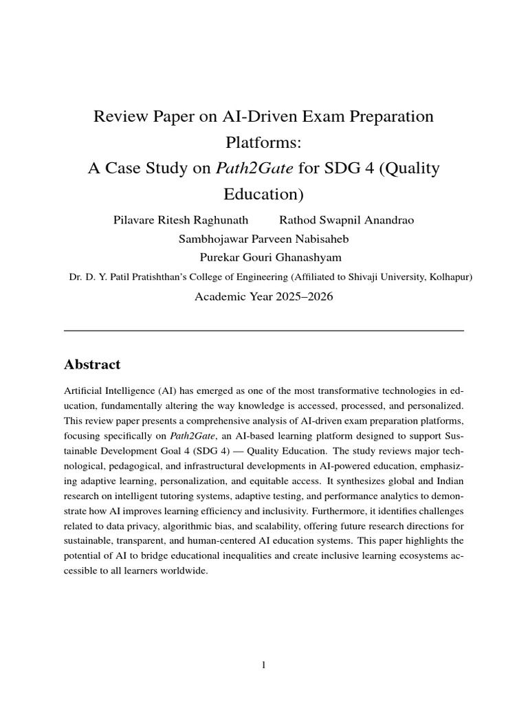 Review Paper | PDF | Artificial Intelligence | Intelligence (AI ...