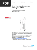 FU20 pH/ORP Sensor Instruction Manual | PDF | Calibration | Chemistry