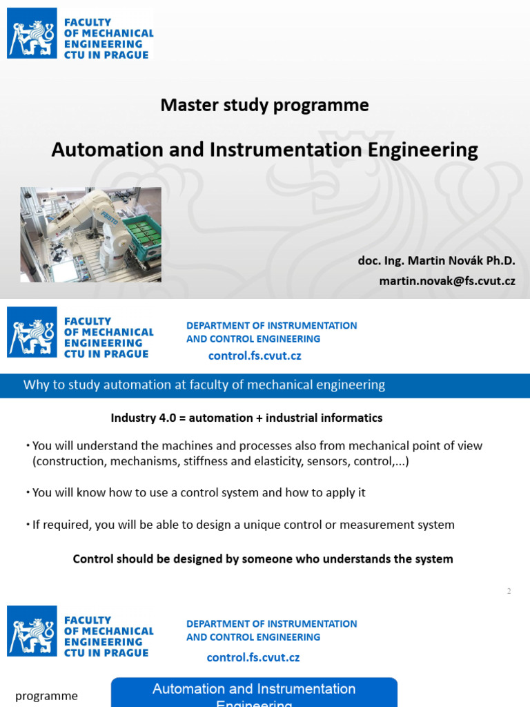 Prezentace APT ENG.pptx | PDF | Instrumentation | Automation