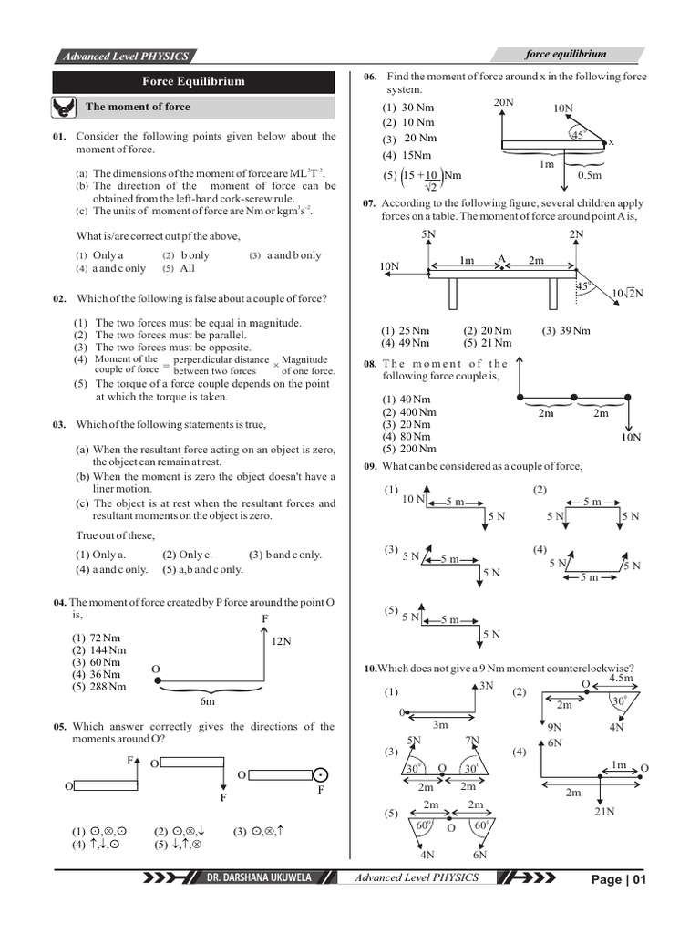 Force Equilibrium 2027 - Speed - EM | PDF | Force | Tension (Physics)