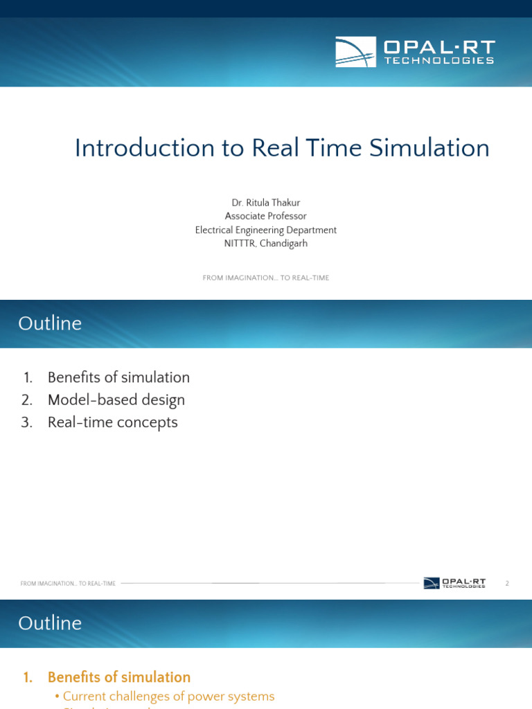 4 - Real Time Simulation | PDF | Real Time Computing | Simulation