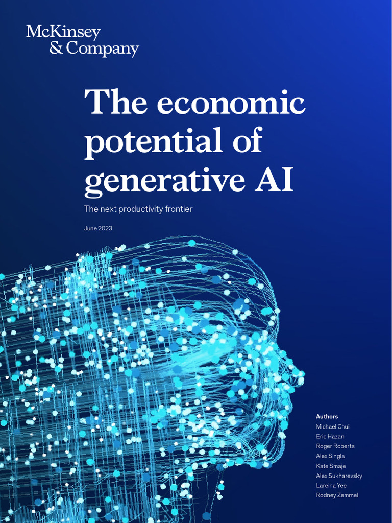 The Economic Potential of Generative Ai the Next Productivity Frontier ...