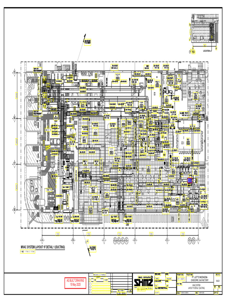 Ma-29_mvac System Layout 1f Detail 1 (Ducting) | PDF