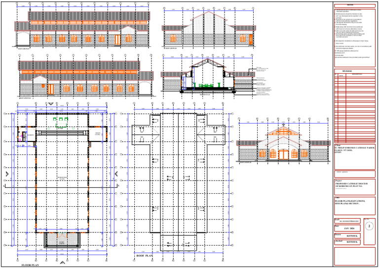 ST Philiph Catholic Church | PDF | Chess Openings | Building Engineering