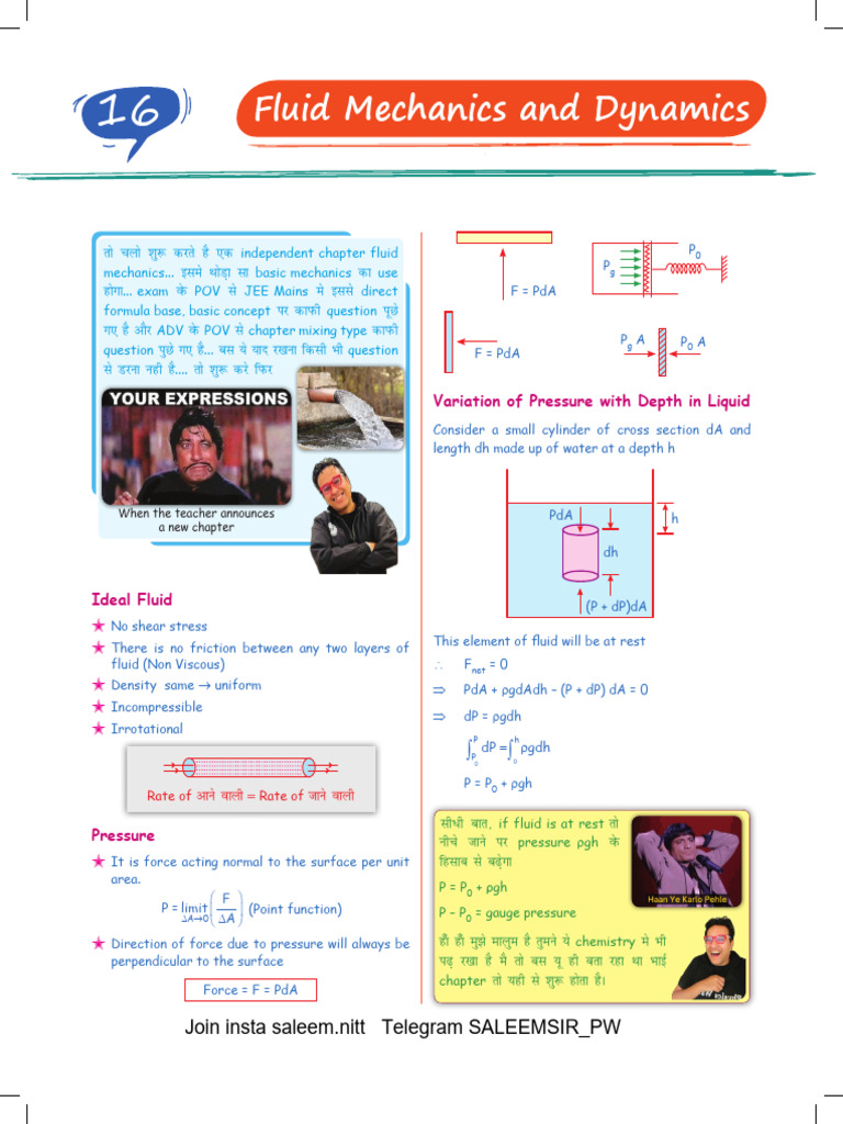 SKC Fluid Mechanics | PDF | Buoyancy | Pressure