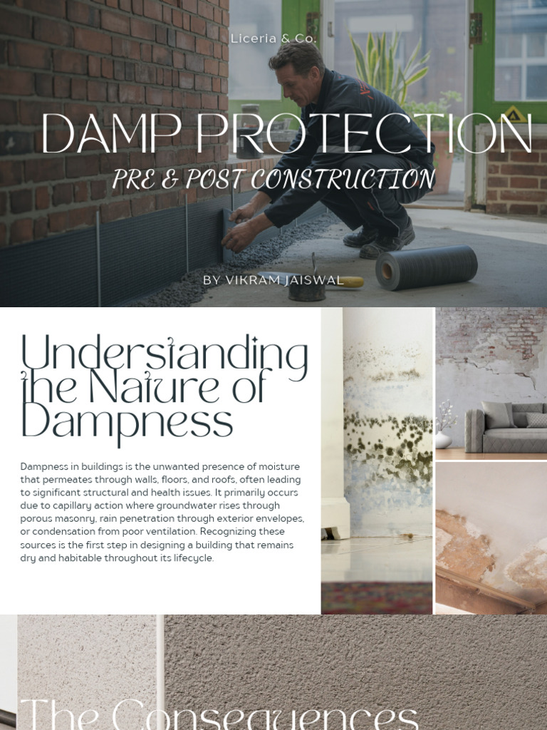 Damp Protection Pre & Post Construction | PDF | Building Technology ...